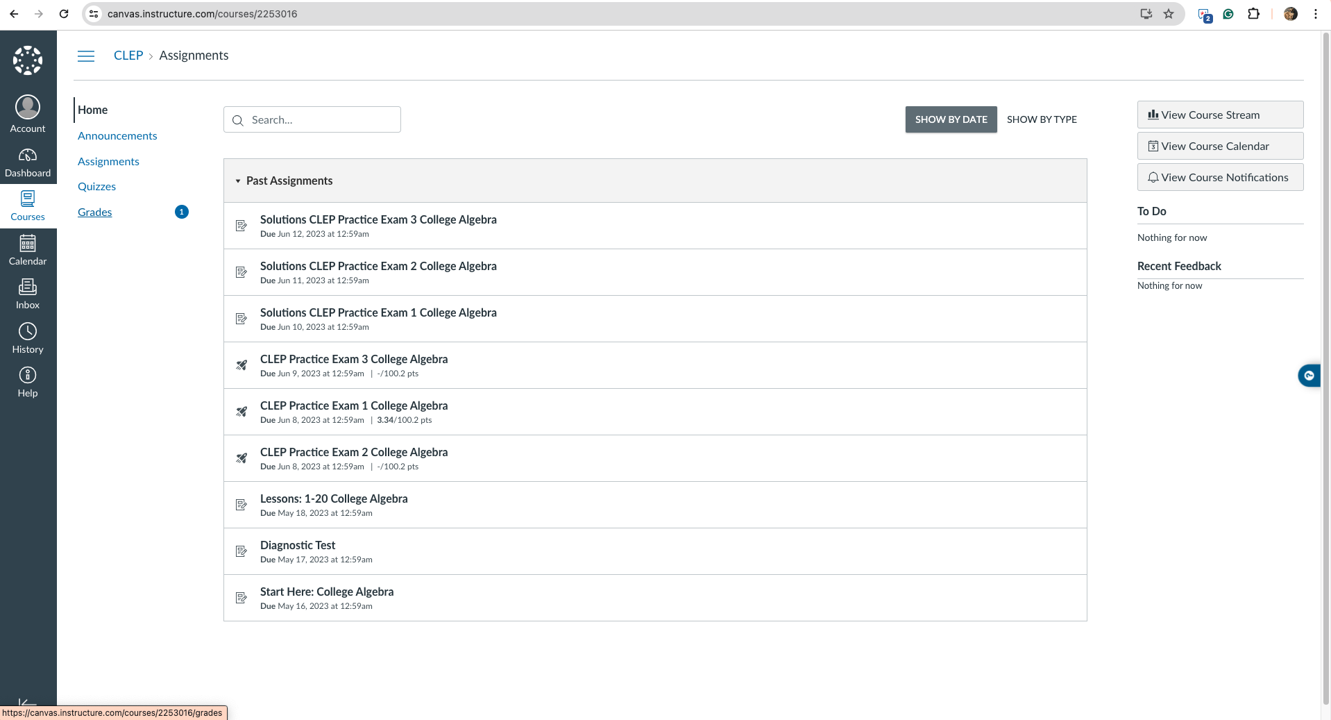 How to View Grades in Canvas – DIVE Into Math & Science